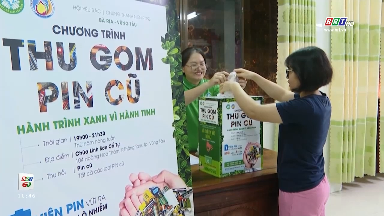 Thu gom pin cũ: “Hành động nhỏ - ý nghĩa lớn”