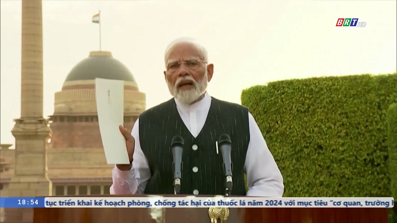 Ông Narendra Modi được chỉ định làm Thủ tướng Ấn Độ